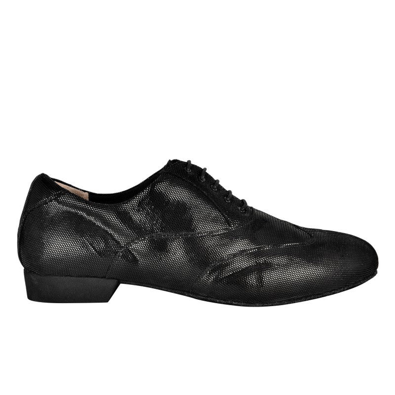 chaussure tango homme - Bandolera Tangolera - 100 Pitoncino nero - Miltango